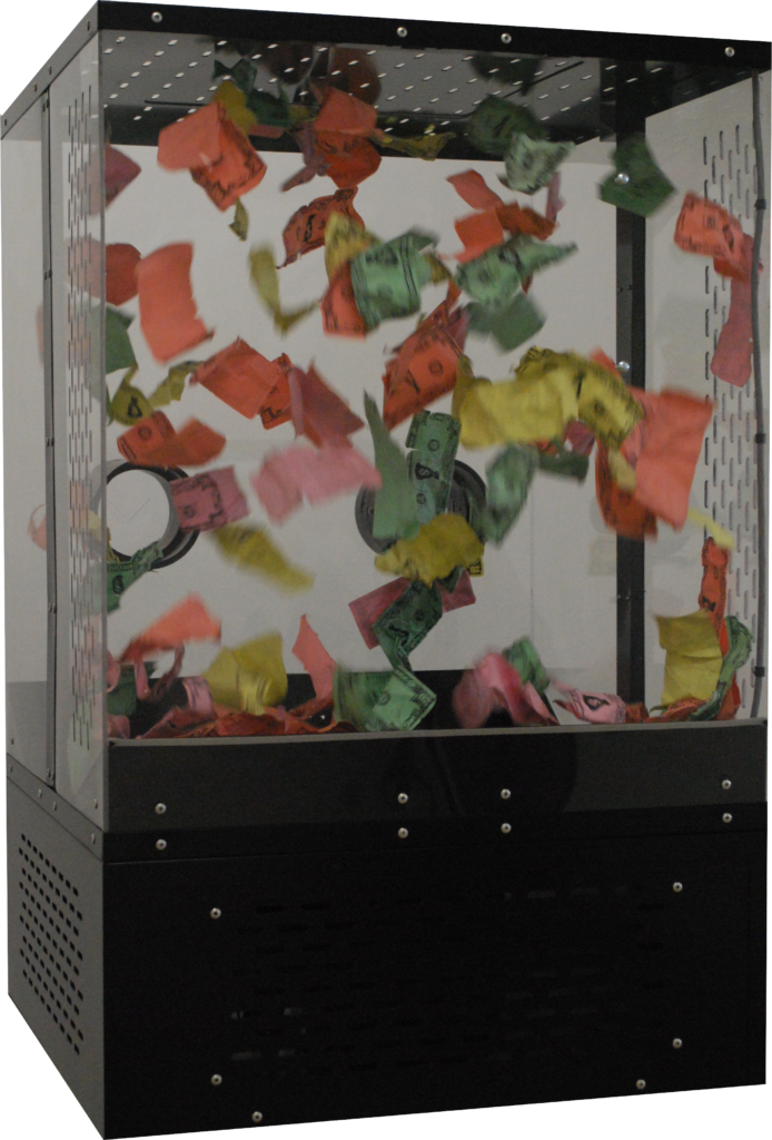 Grabber Money Cash Cube Machine | #1 Portable Blowing Cash