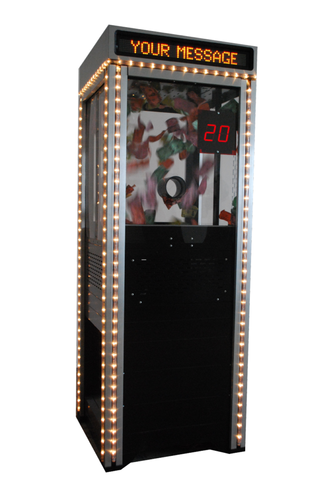 Grabber Money Cash Cube Machine | #1 Portable Blowing Cash