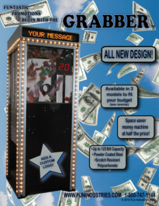 Grabber Money Cash Cube Machine | #1 Portable Blowing Cash